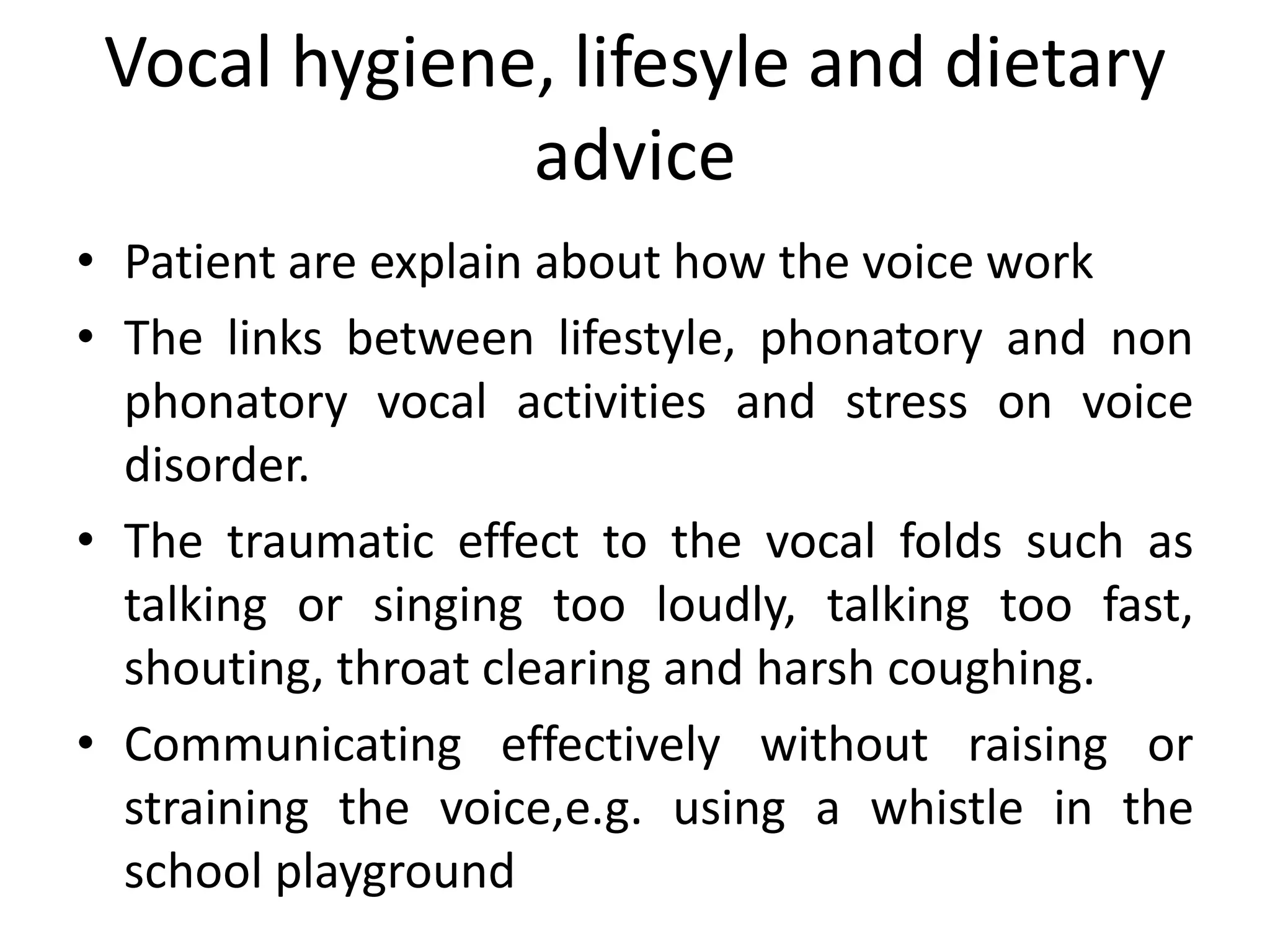 disorder of voice | PPTX