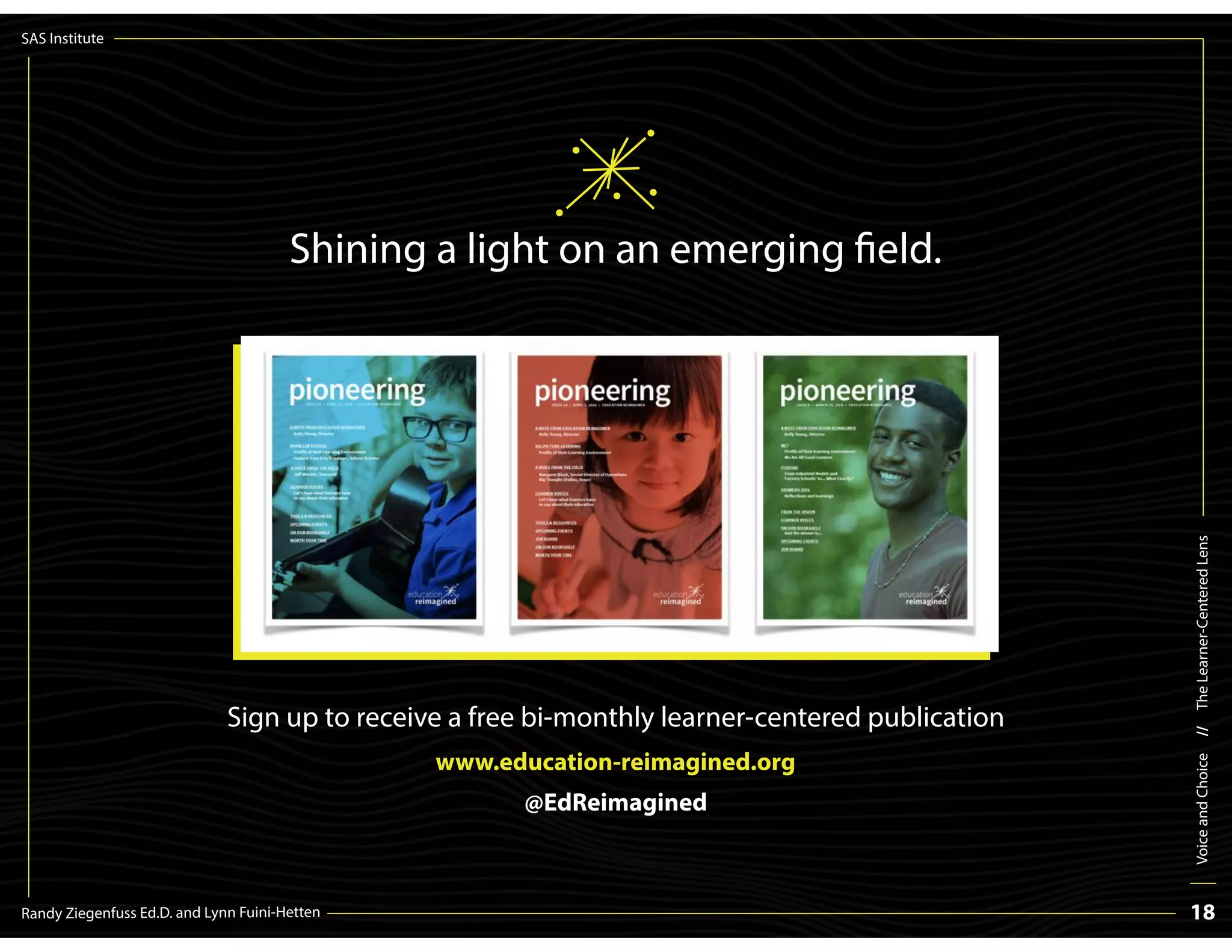 Voice and Choice: The Learner-Centered Lens | PPT