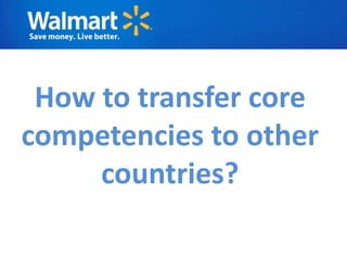 WalMart Analysis | PPTX