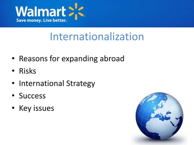 WalMart Analysis | PPTX | Retail Industry | Industries