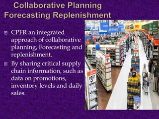 Supply chain management Walmart presentation slides | PPTX
