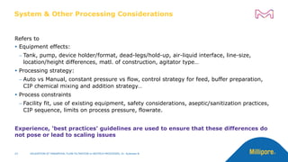 Validation of Tangential Flow Filtration in Biotech Processes | PDF