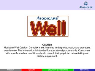 WELL Calcium complex | PPT
