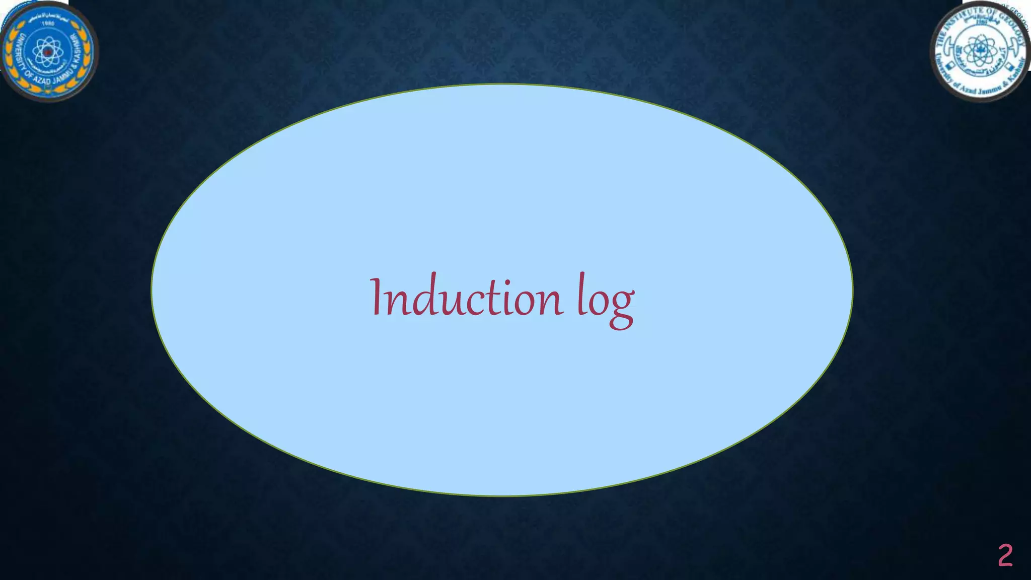 Introduction To Induction Logging Pptx Geology Science