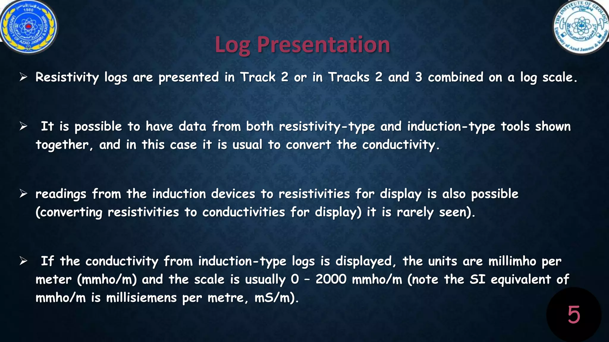 Introduction To Induction Logging Ppt 