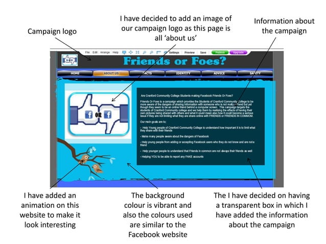 Final wesbite design | PPTX