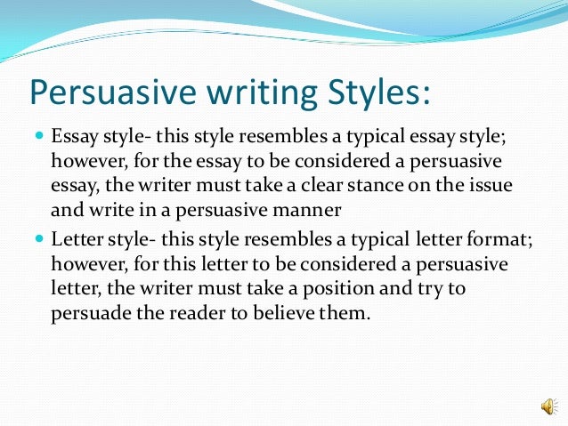 Final What Is Persuasive Writing Final What Is Persuasive Writing