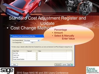Whats New In Sage MAS 90 ERP 440 | PPTX