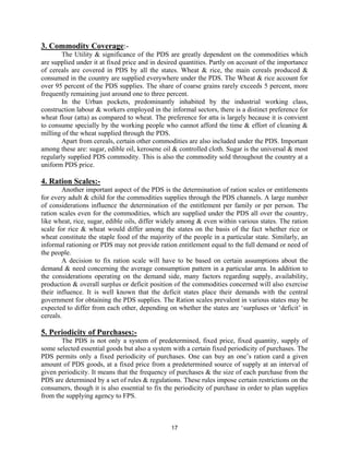 Public Distribution System | PDF