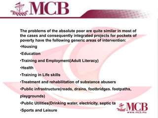 CSR - Maritius Commercial Bank | PPTX