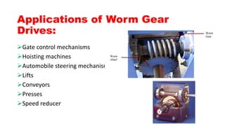 Worm Gear ppt | PPT