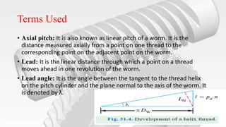 WORM GEAR PPT | PPTX