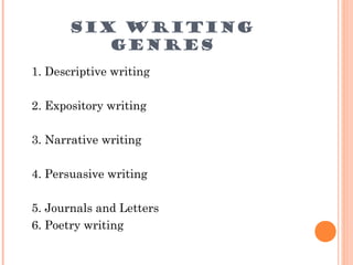 Writing | PPT