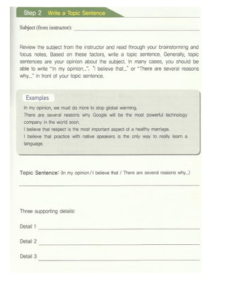 Final writing test preparation foundations of freshman english writing ...