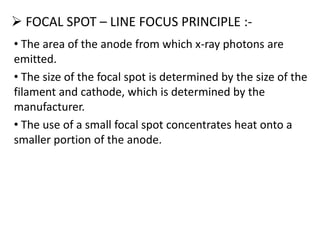Components of X-Ray Tube | PPTX