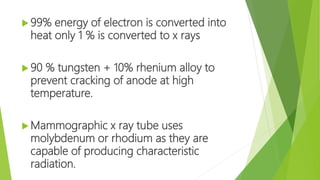 X- Ray physics- X-Ray Tube, Transformer, Generator and Rectifiers by ...