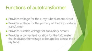X- Ray physics- X-Ray Tube, Transformer, Generator and Rectifiers by ...