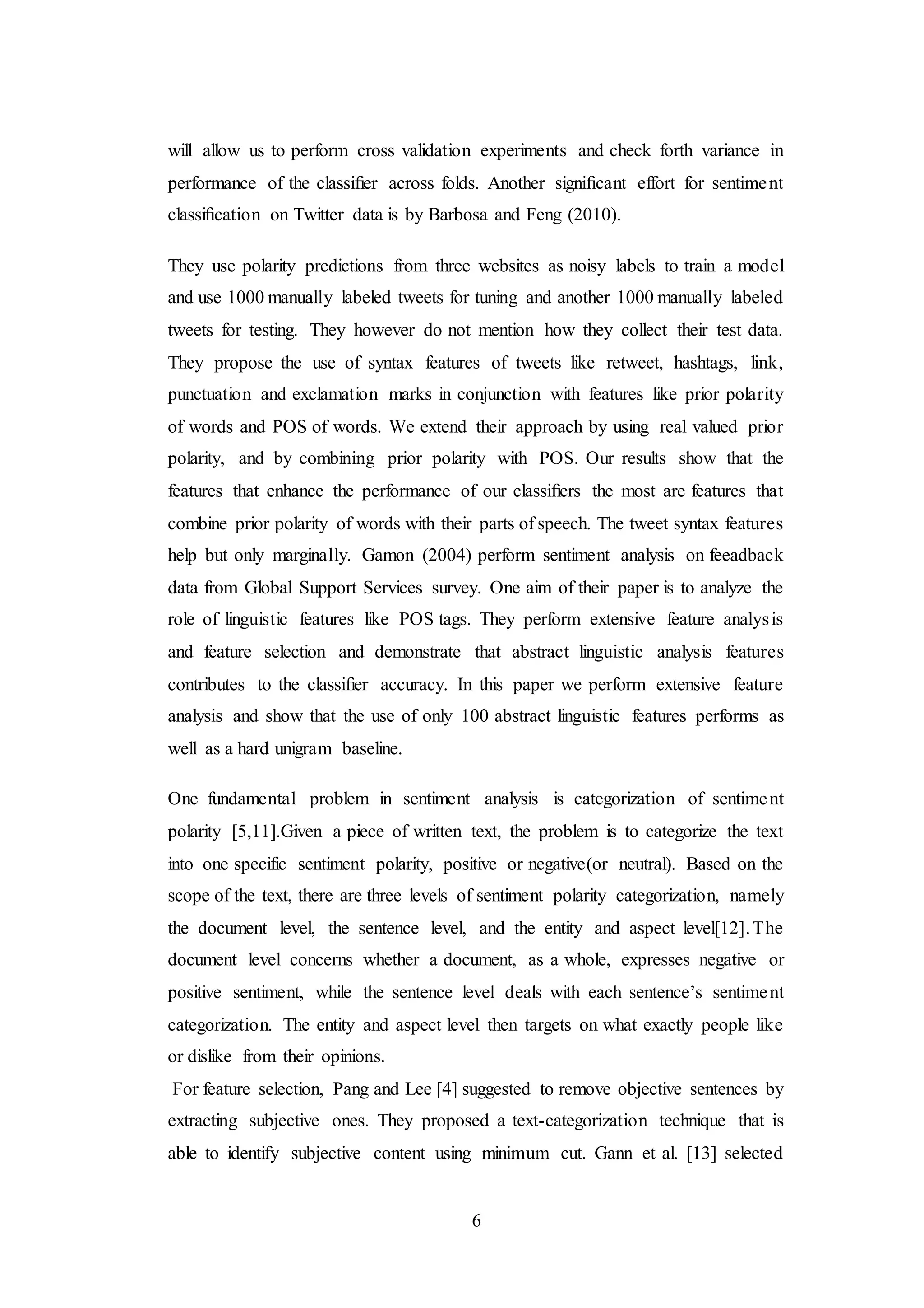 Tweet Sentiment Analysis Docx Computer Software And Applications