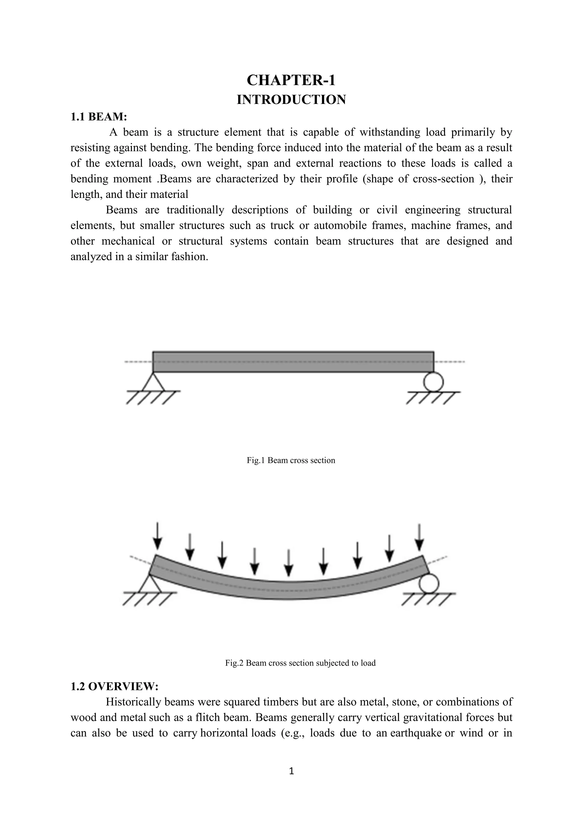 Design and analysis of cantilever beam | PDF