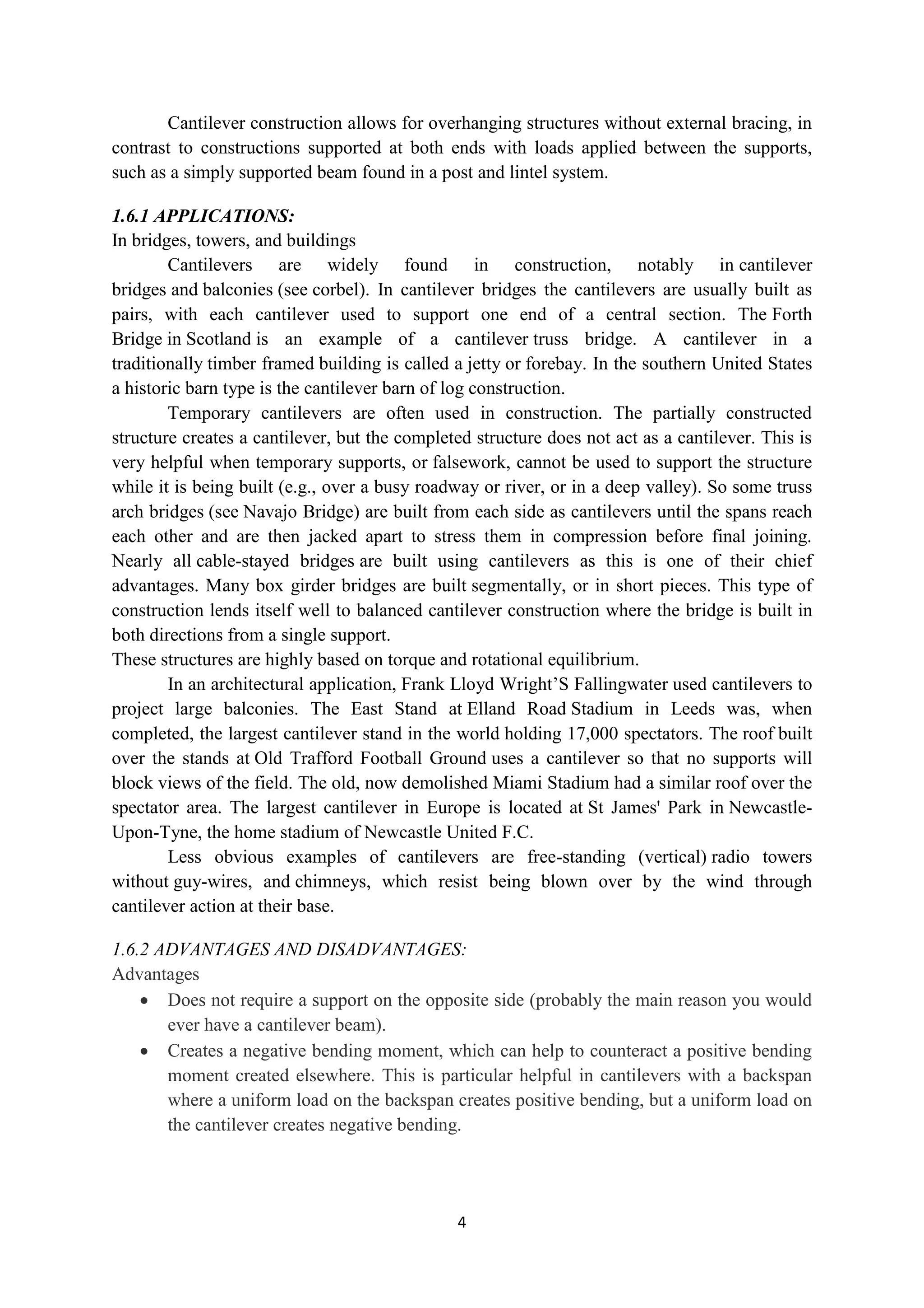Design and analysis of cantilever beam | PDF