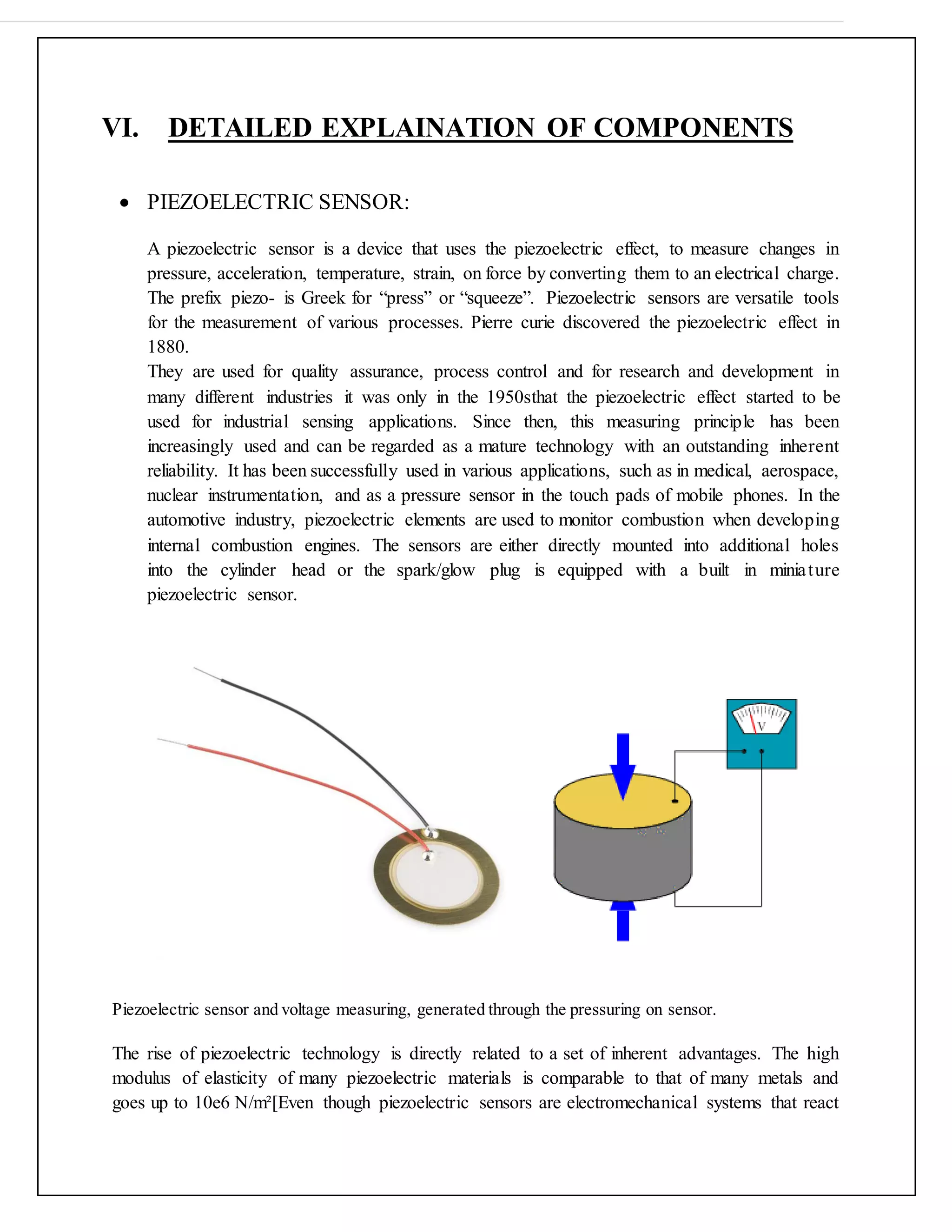 Footstep power generation system Final year be project | PDF