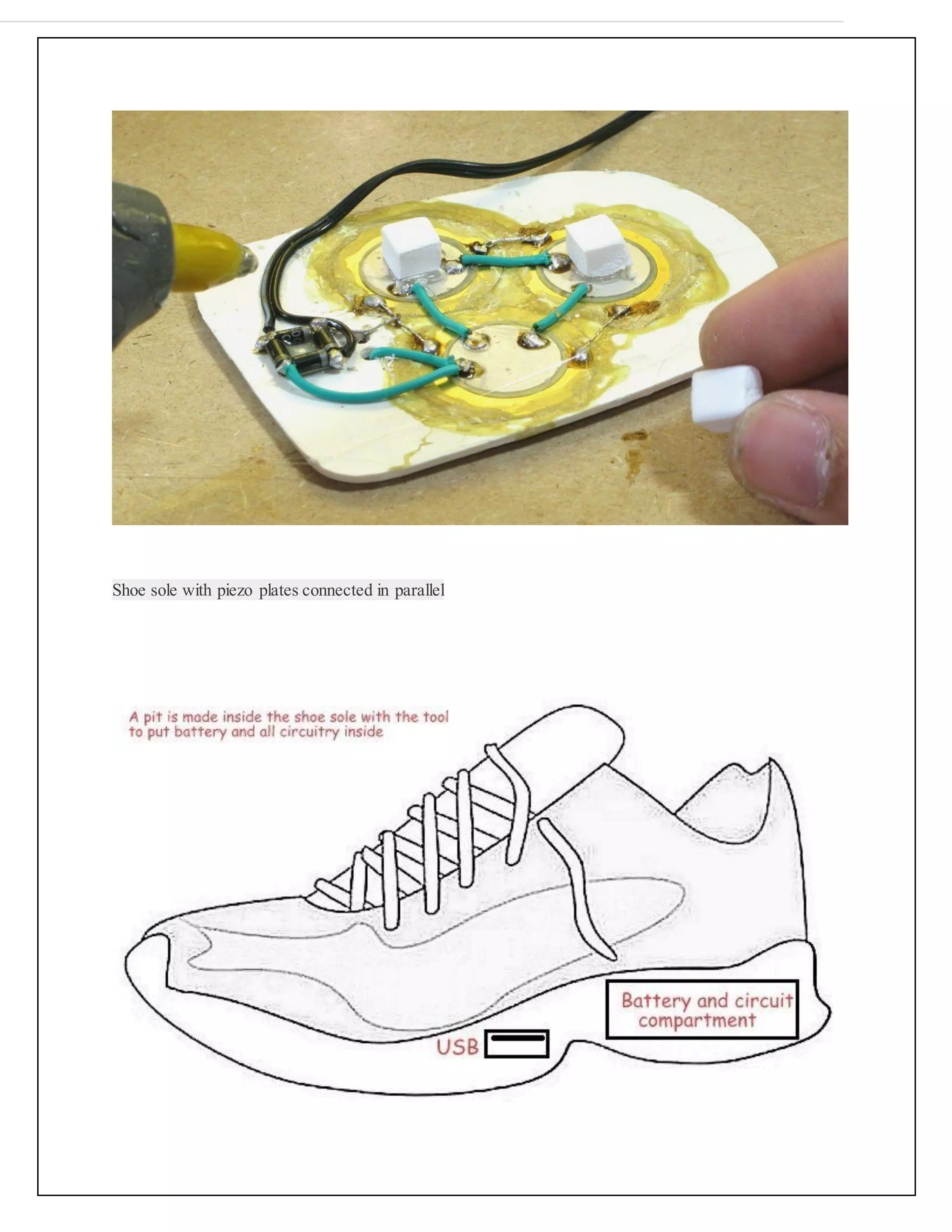 Footstep power generation system Final year be project | PDF