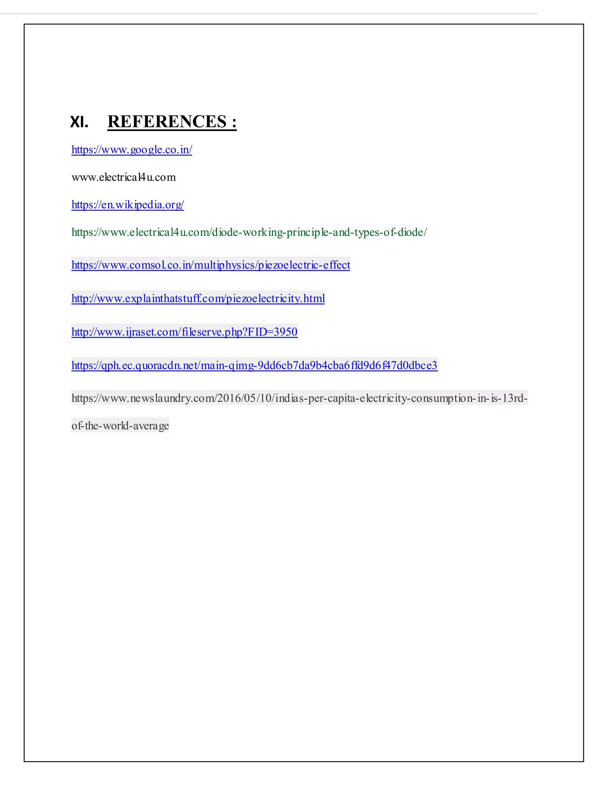 Footstep power generation system Final year be project | PDF