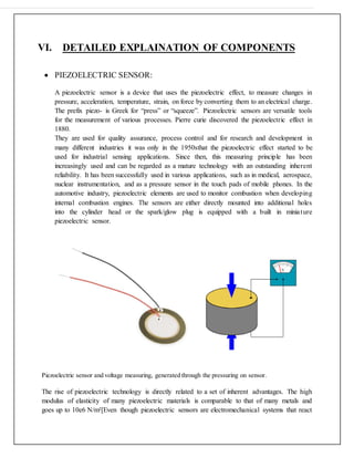 Footstep power generation system Final year be project | PDF