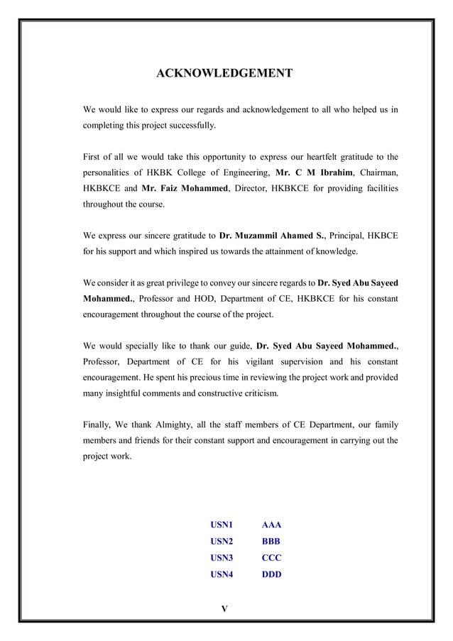Final year civil engineering project report physico chemical analsis of ...