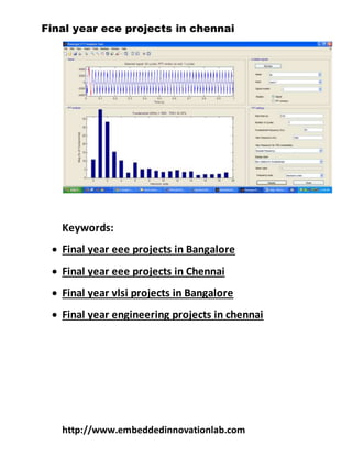 Final year ece projects in chennai | DOCX | Civil Engineering Industry ...