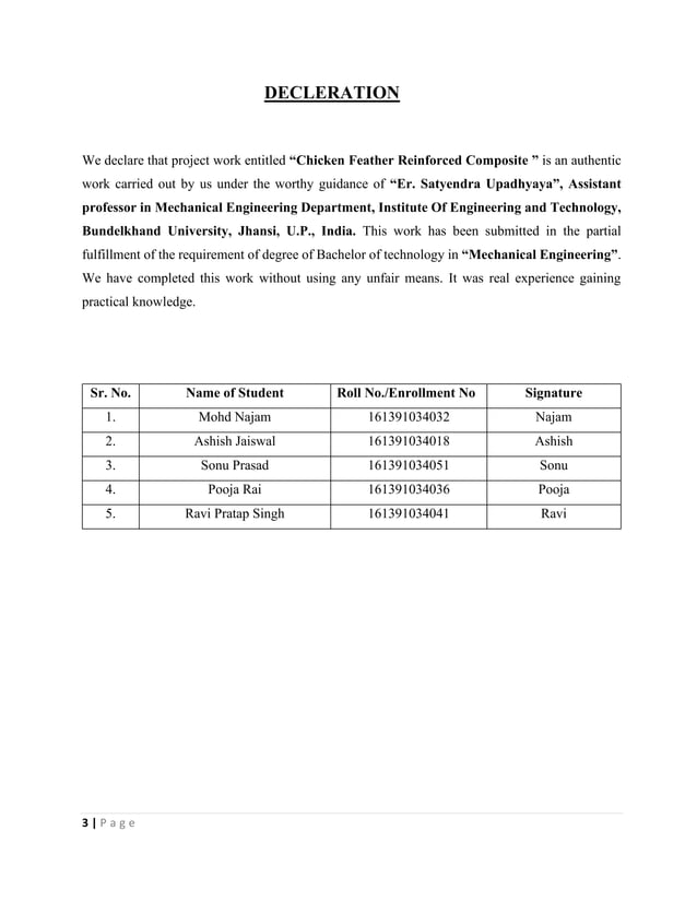 Mechanical Engineering Final year major project | PDF | Birds | Pets