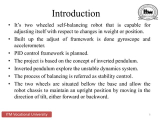 Self Balancing Robot | PPTX