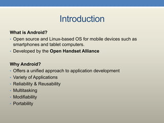 Android Multimedia Player Project Presentation | PPTX