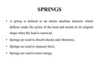Design and Analysis of Helical Compression Spring for Shock Absorber | PPTX