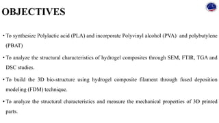 project Report 3D printed PLA MTECH.pptx