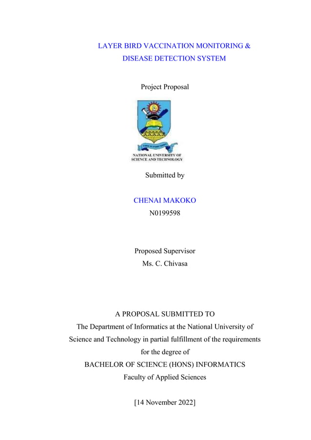 Final Year Project CHP | PDF