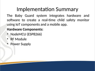Final year project idea baby guard app t.pptx