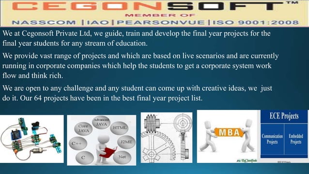 FINAL YEAR PROJECT,MCA PROJECT,JAVA PROJECTS | PPTX