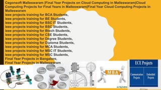 Final year projects | PPTX | Computing | Technology & Computing