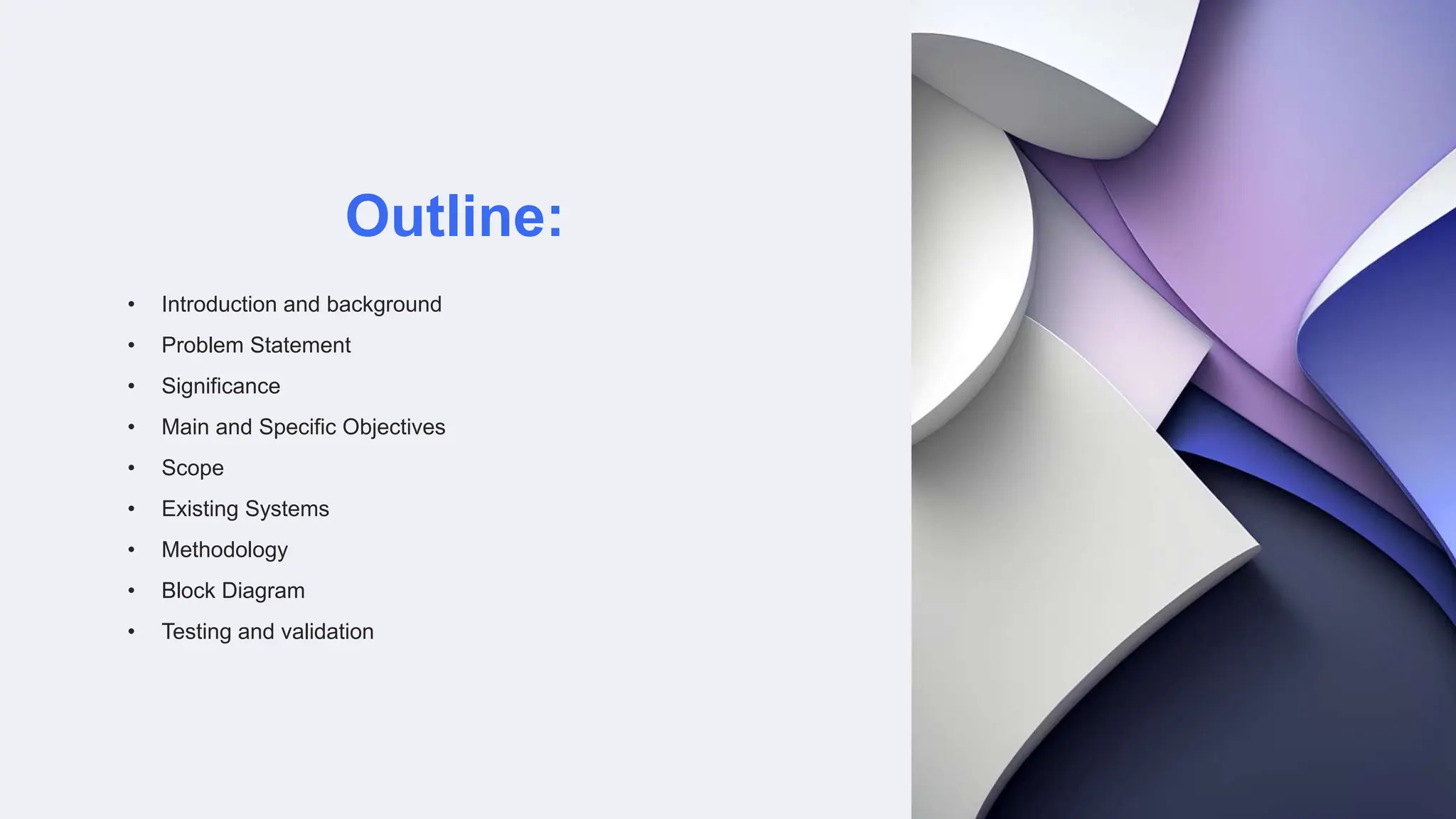 Final Year Project Presentation for blind smart glasses.pptx