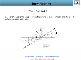 Pitch Angle Control of Wind Turbine using Fuzzy Logic Control | PPT