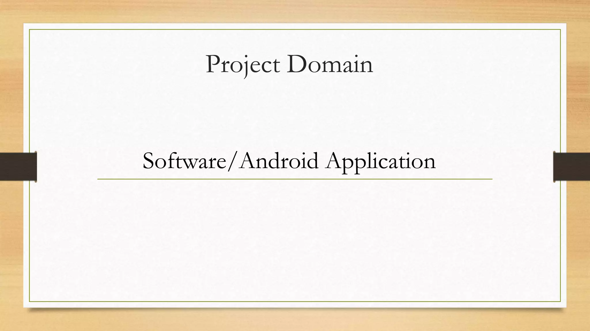 Final year project proposal | PPT