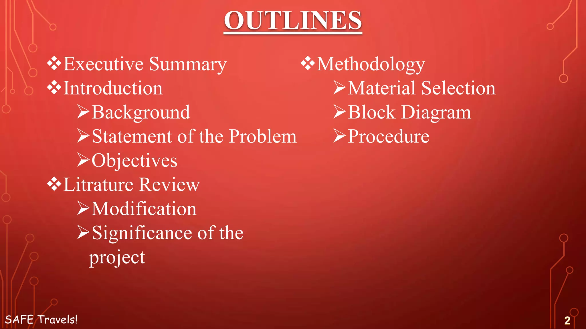 Final year project proposal | PPTX