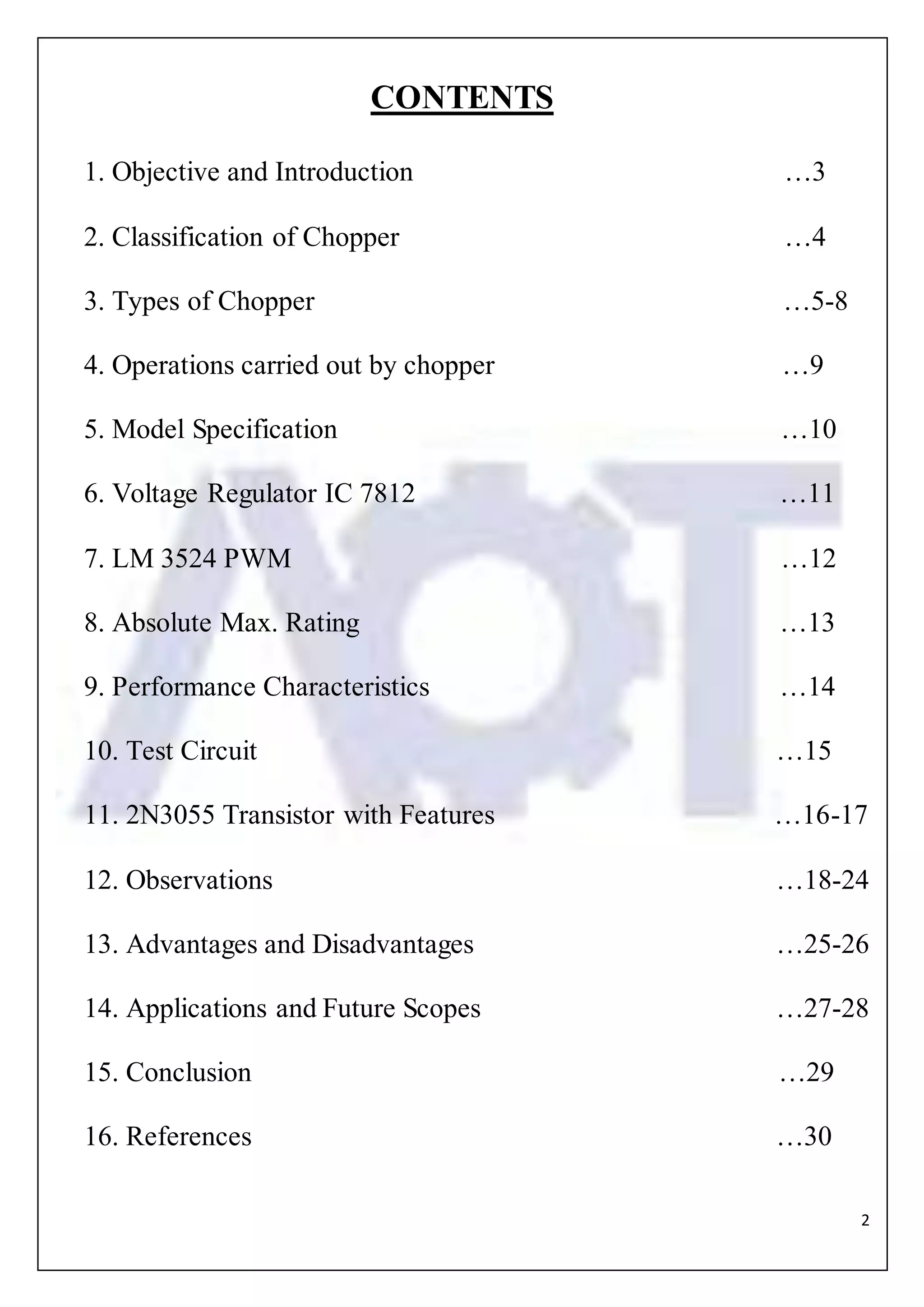 Two Quadrant chopper | DOCX