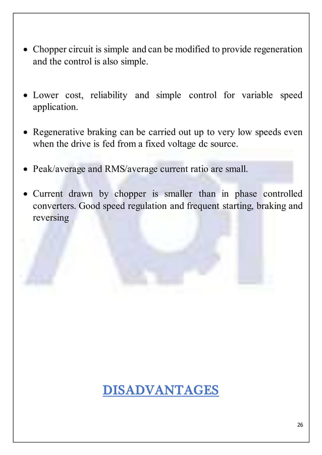 Two Quadrant chopper | DOCX