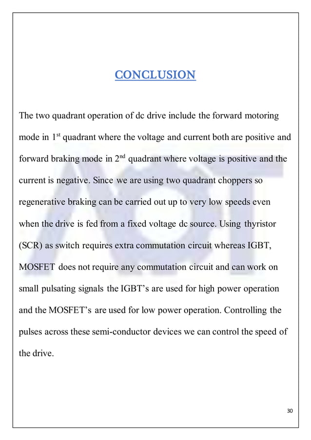 Two Quadrant chopper | DOCX