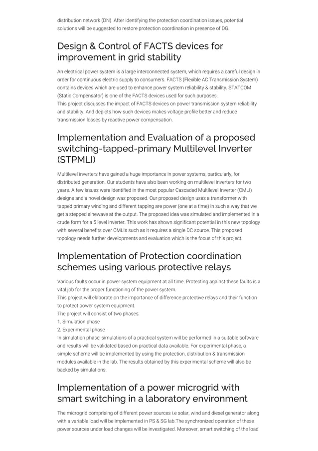 Final year project ideas for electrical engineering eepowerschool.com | Power and Energy ...