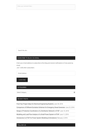 Final year project ideas for electrical engineering eepowerschool.com