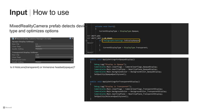 Yoon Park (Microsoft): Open-source Building Blocks for Windows Mixed Reality Experiences | PPT