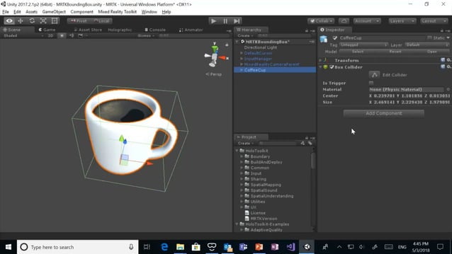 Yoon Park (Microsoft): Open-source Building Blocks for Windows Mixed Reality Experiences | PPT